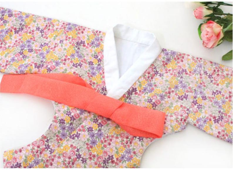 Children's Hanbok Korean Pattern 4 | Korean Traditional Hanbok | Full ...