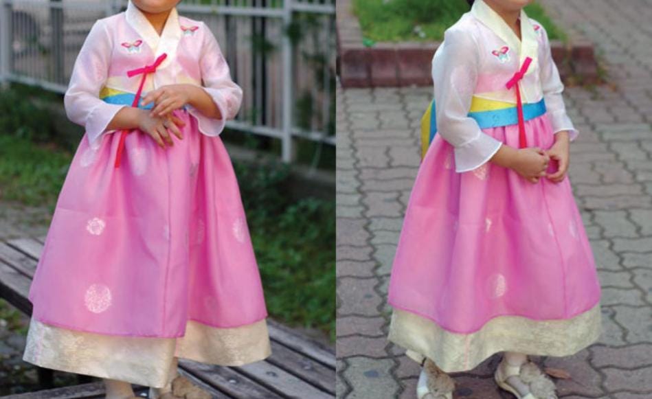 Children's Hanbok Korean Pattern 3 | Korean Traditional Hanbok | Full ...