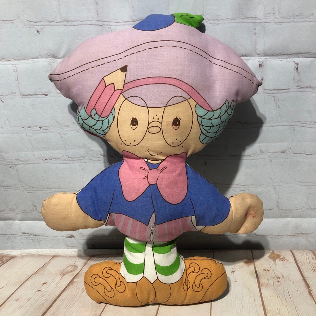 Vintage Strawberry Shortcake PLUM PUDDIN Pillow Plush Doll Rare - Etsy