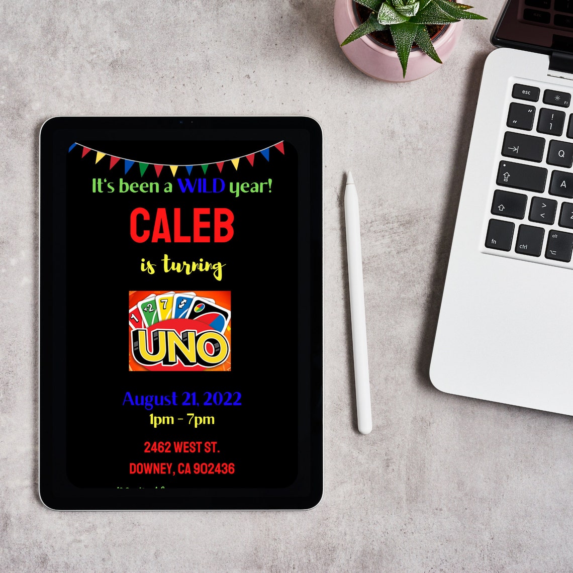 Uno Invite, First Birthday Invite, Uno Invitation, Card Game Invite - Etsy