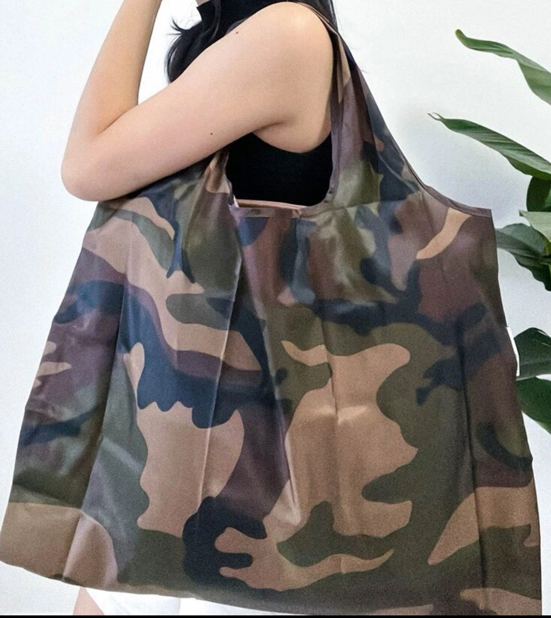 Large & Strong Capacity Shopping Bag ,forest ,nature Graphic Pattern ...