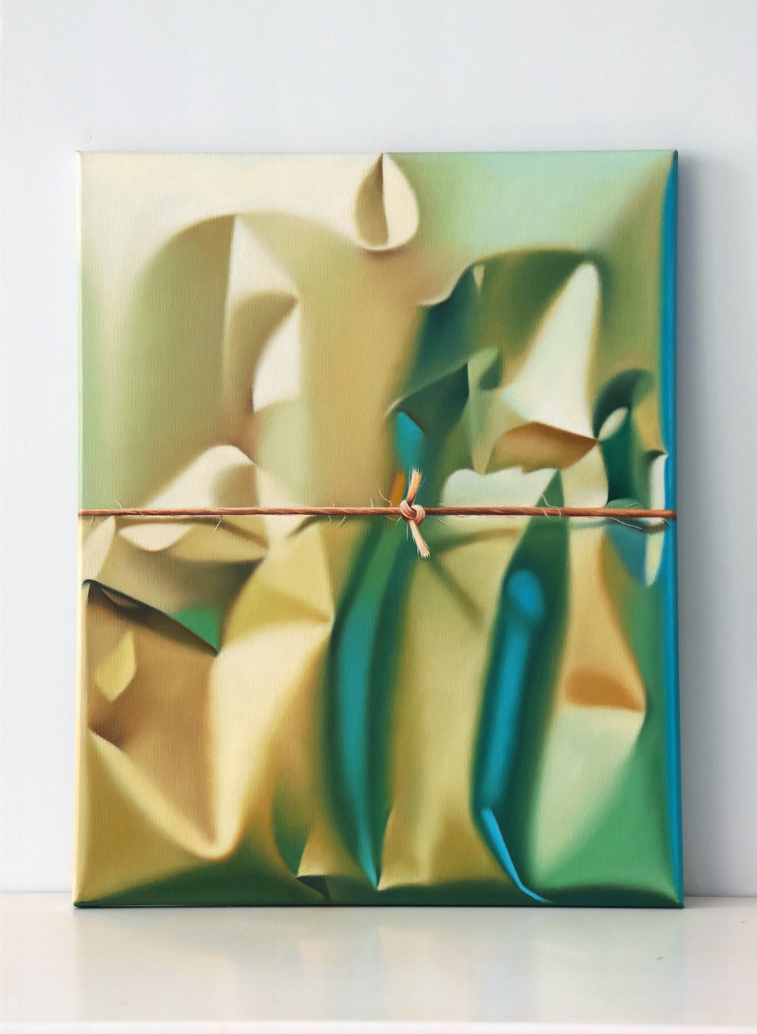 Package Painting, Hyperrealistic Artwork Collection Oil Painting on ...