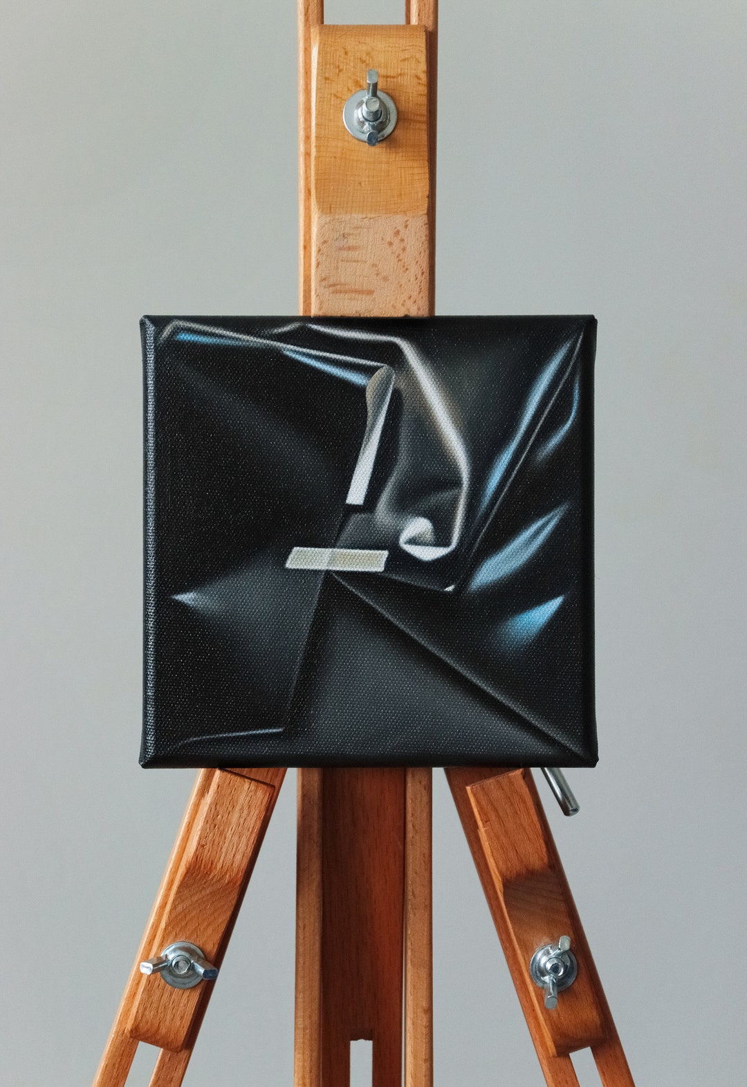 Small Realistic Package Painting, Hyperrealistic Oil Painting on Canvas ...