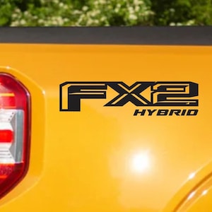 FX2 HYBRID Decal FIT FORD Maverick Truck Bedside Decal, Ford off Road ...