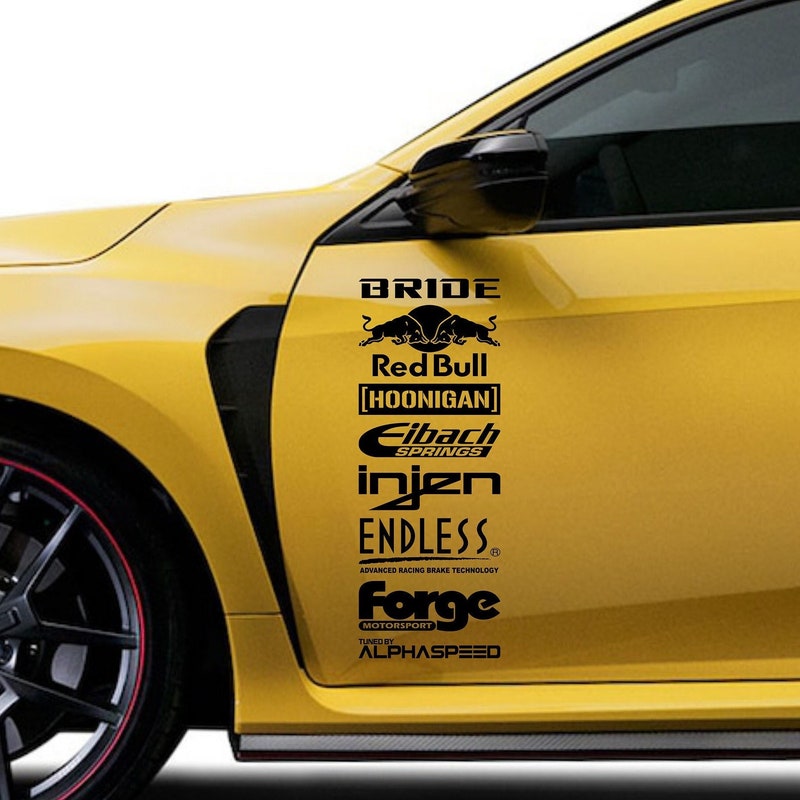 Car Racing Decals - Etsy