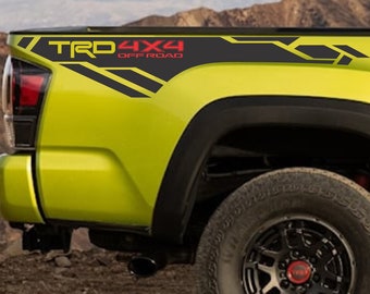 TRD off Road BEDSIDE Decal Toyota Tacoma Tundra Truck Set of 2 - Etsy