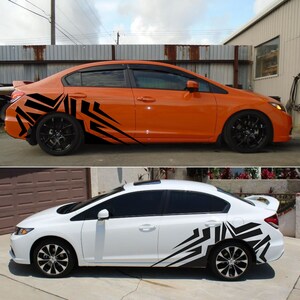 Pattern Shapes Graphics Stripe Decals Stickers Vinyl Compatible With ...