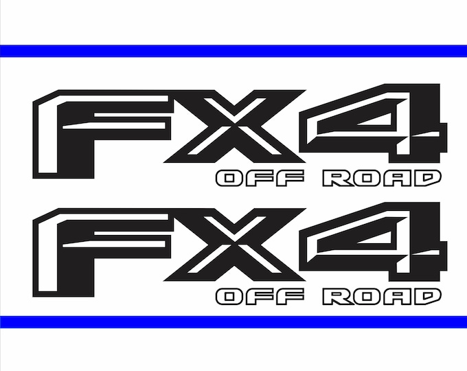 FX4 off Road Decal, Ford FX4 Series (ranger, Maverick, F150,F250,F350 ...