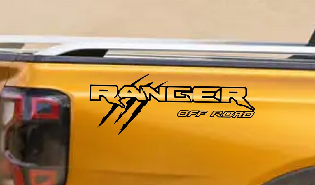 Ford Ranger Claws Mark Decal Vinyl Sticker Bedside Fit Ford F150 Ford ...