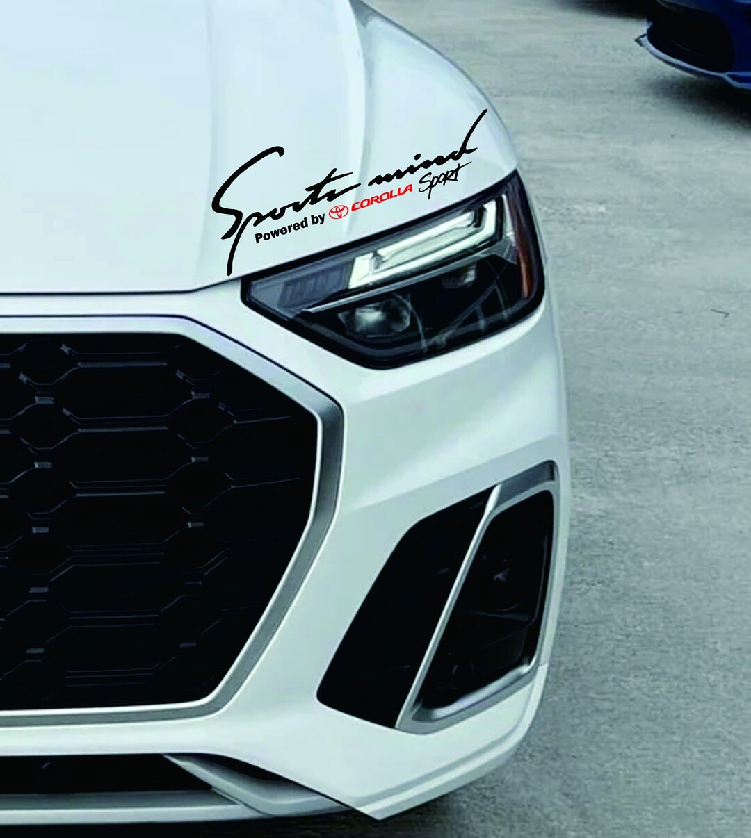 Sports Mind Decal Sticker, Car Headlight Taillight Eyebrow Decal ...