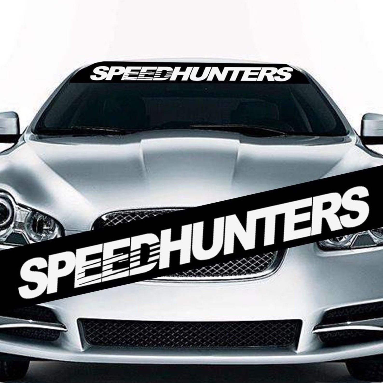 Speedhunters Windshield Banner Decal JDM Racing Drift Hoonigan Vinyl ...
