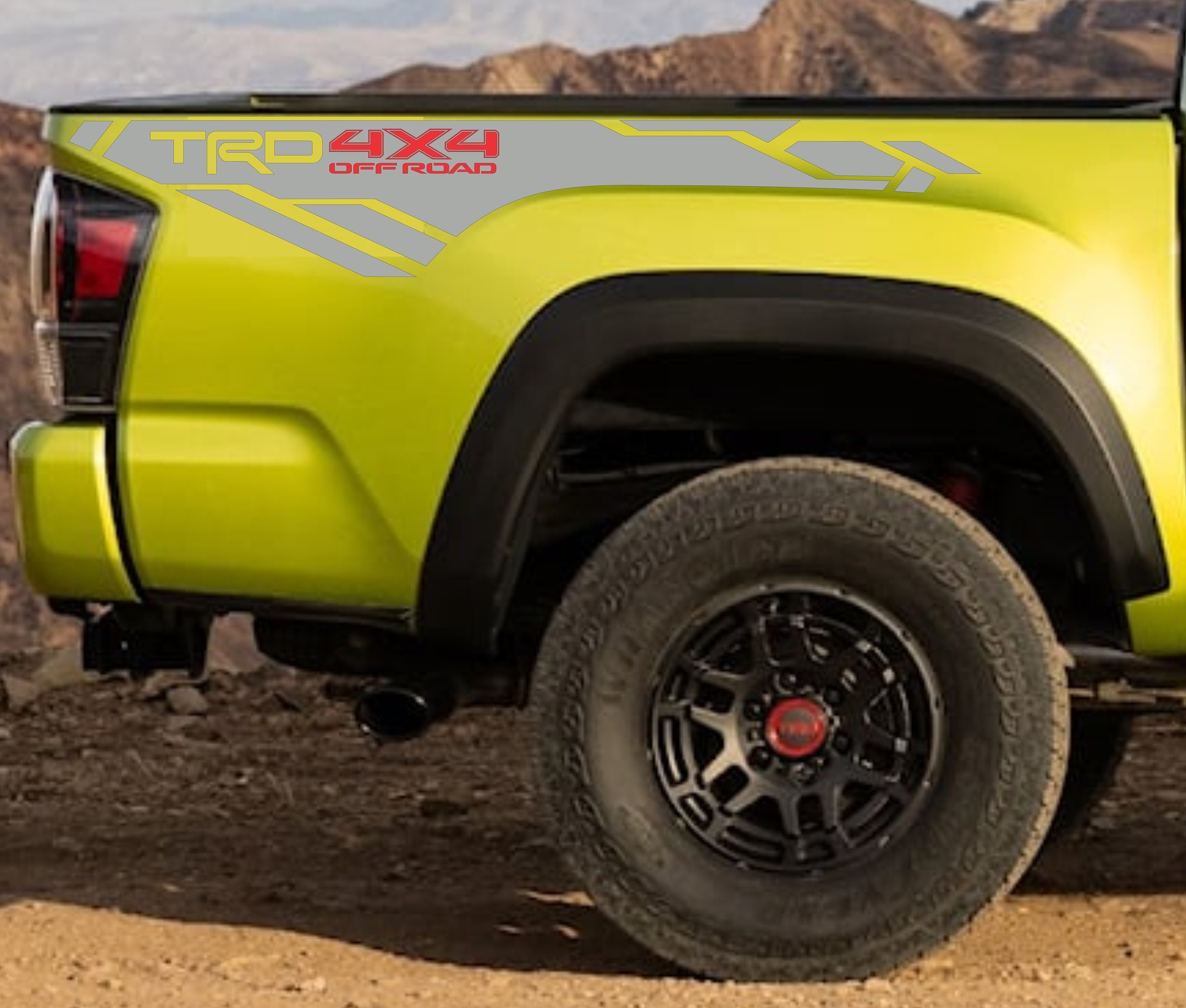 TRD off Road TRD 4x4toyota Tacoma Decals Stickers - Etsy