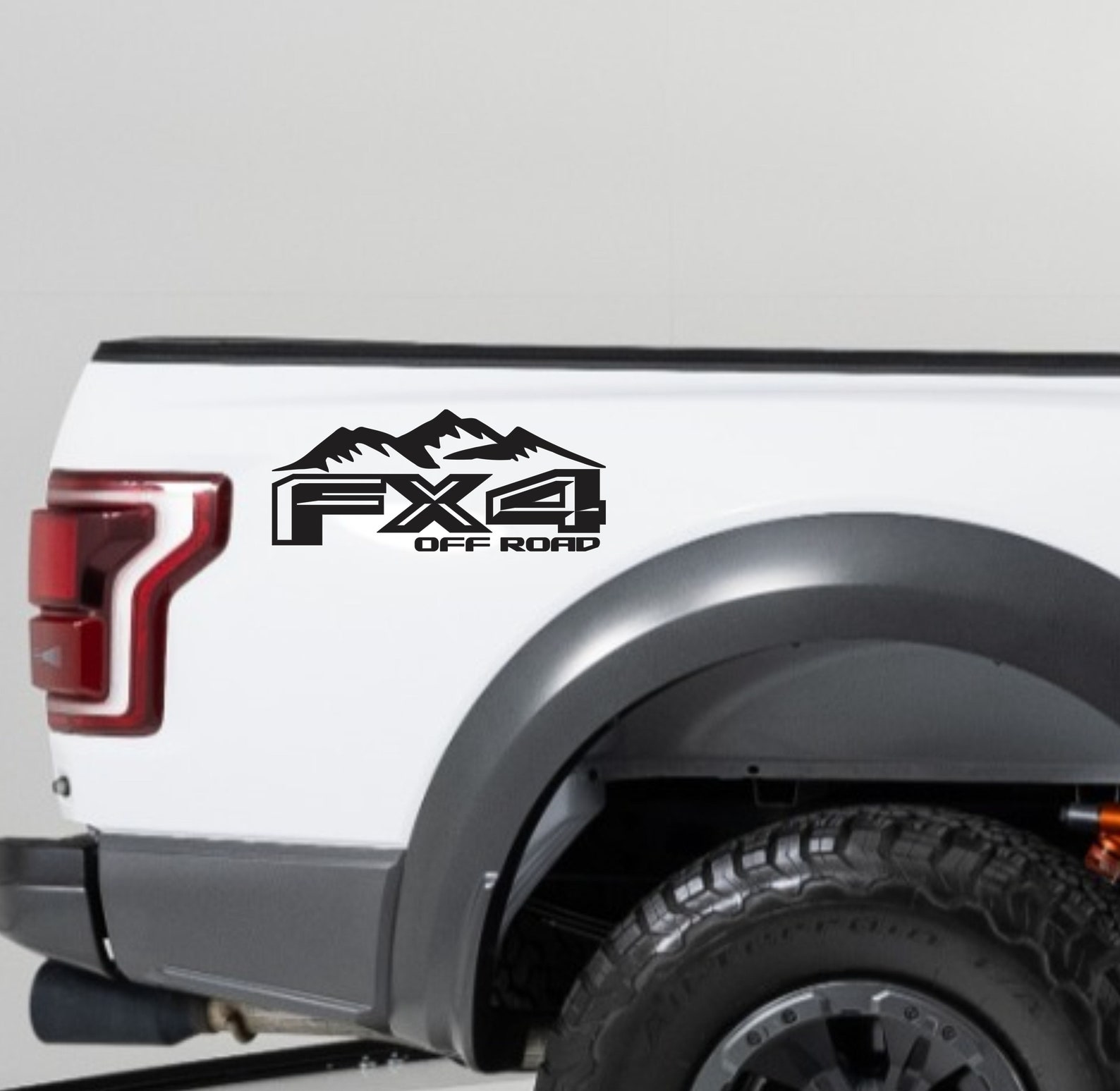 FX4 OFF ROAD Mountain Decal Sticker Ford Fx4 Series, Maverick, Ranger ...