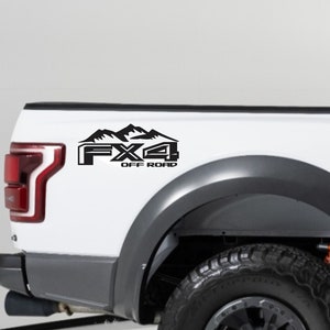 FX4 OFF ROAD Mountain Decal Sticker Ford Fx4 Series, Maverick, Ranger ...