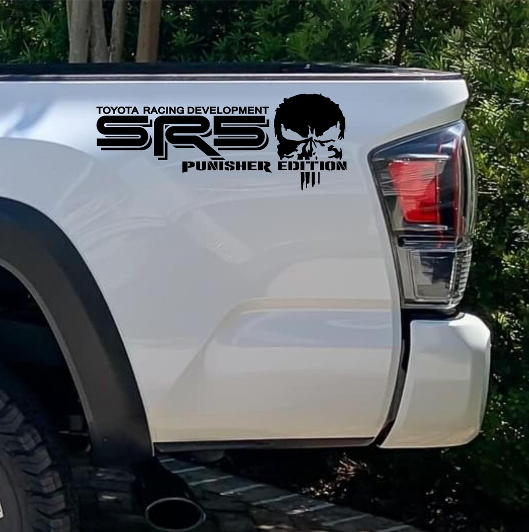 SR5 OFF ROAD Punisher Edition Decal Toyota Tacoma Tundra Truck Racing ...