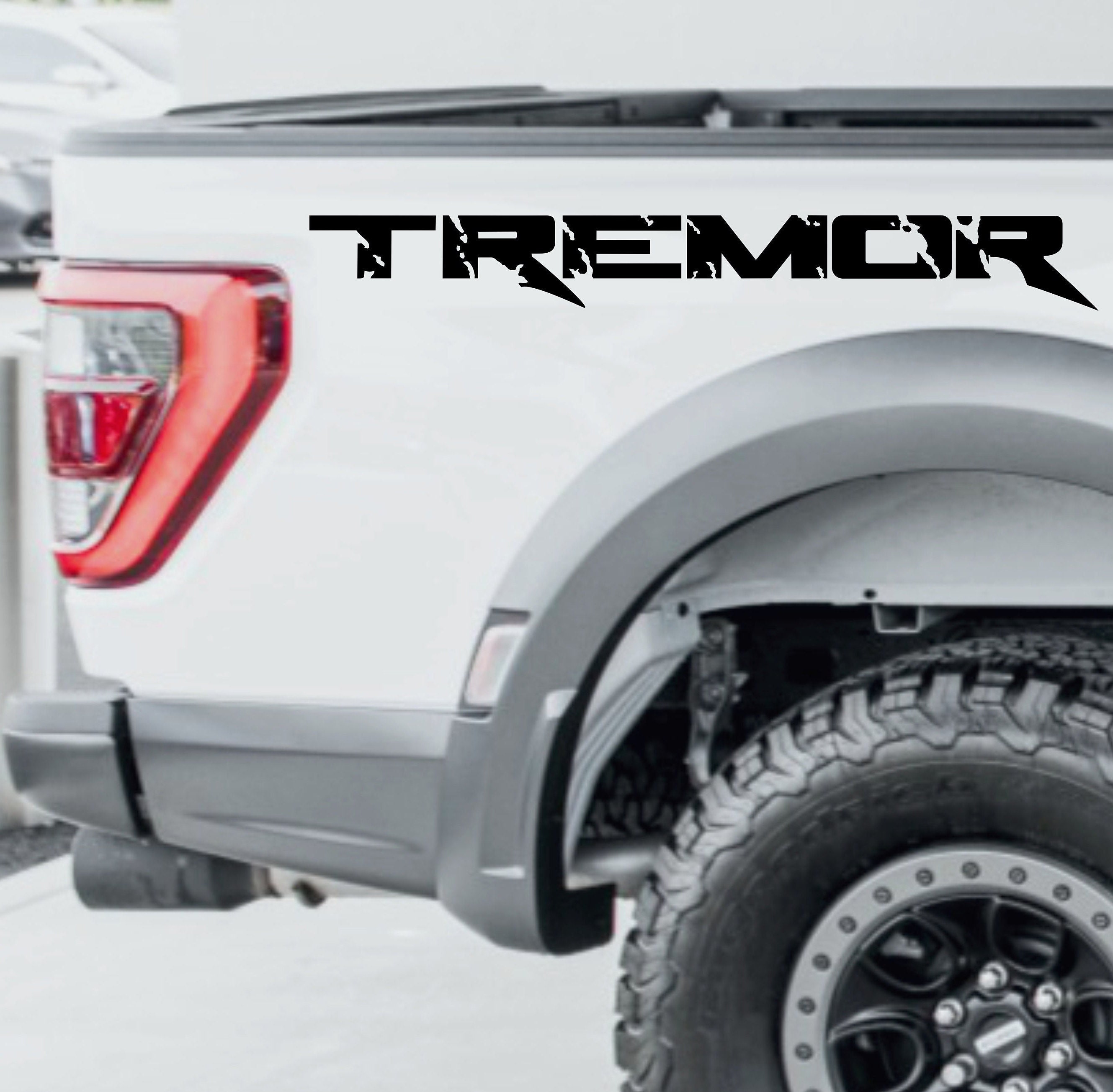 Tremor Bedside Truck Decal, F150 Decal Ford Ranger Vinyl Decal Pick up ...