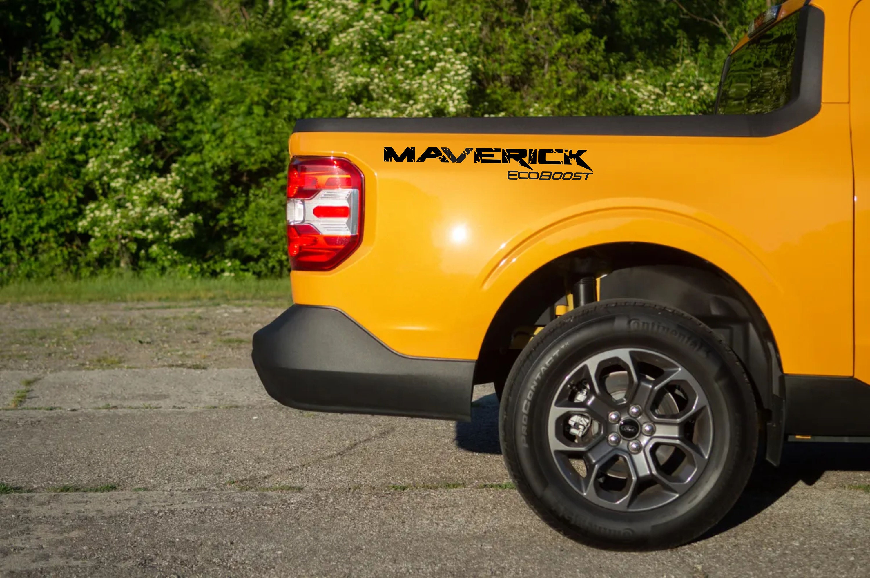 Ford Maverick Ecoboost Vinyl Decal Sticker 2pcs, Bedside Truck Decal ...