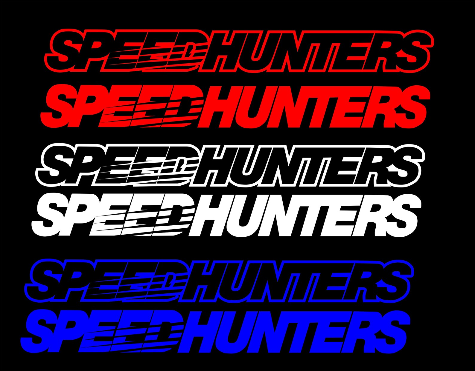 Speedhunters Windshield Banner Decal JDM Racing Drift Hoonigan Vinyl ...