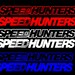 Speedhunters Windshield Banner Decal JDM Racing Drift Hoonigan Vinyl ...