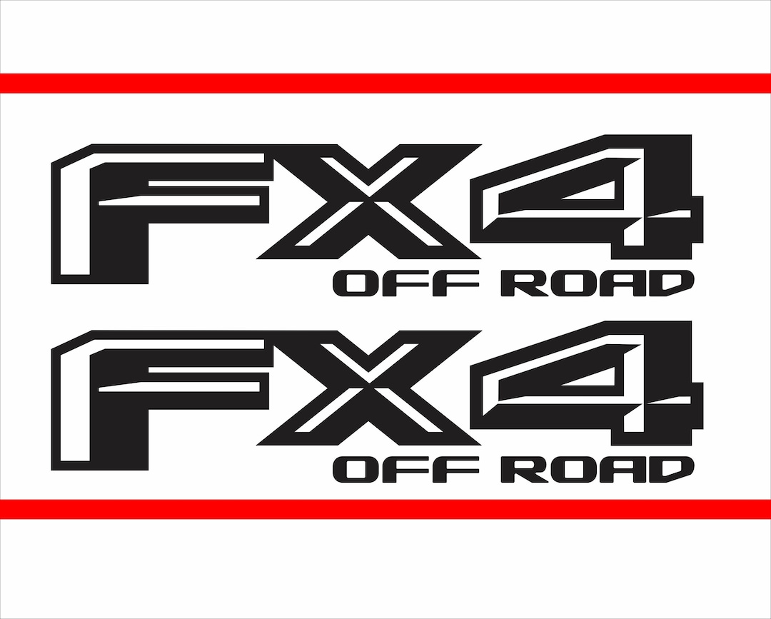 FX4 off Road Decal, Ford FX4 Series (ranger, Maverick, F150,F250,F350 ...