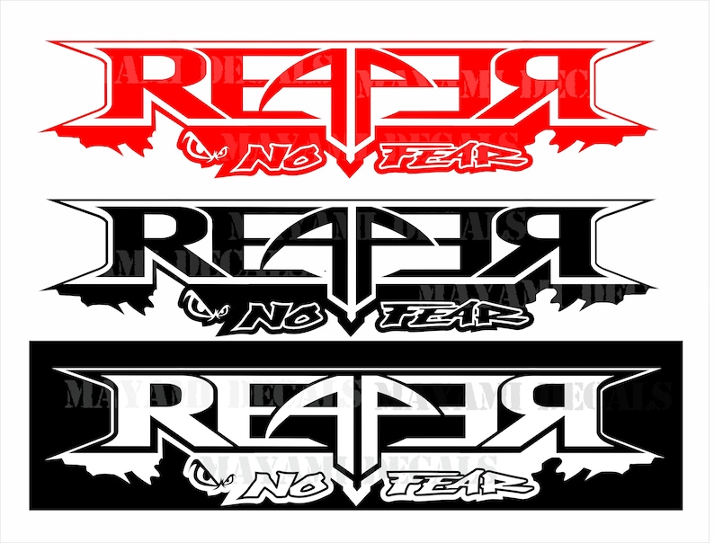 Chevy Silverado Bedside Decal 2 Pcs Reaper Decal Chevy - Etsy