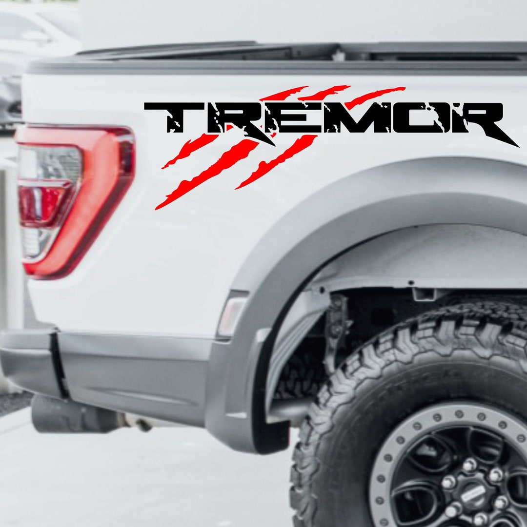 Tremor Claws Bedside Truck Decalcoman, F150 Calcomanía Ford Ranger ...