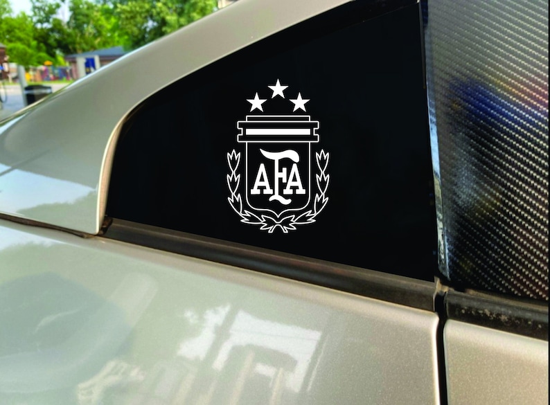 AFA Sticker Decal, Bandera De Football Argentina, Argentina National ...