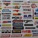 JDM Racing Car Stickers Pack Sponsors Logos Team Racing Sports Drift ...
