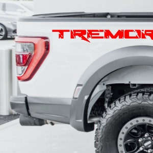 Tremor Bedside Truck Decal, F150 Decal Ford Ranger Vinyl Decal Pick up ...
