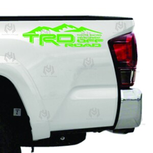 TRD off Road BEDSIDE Decal Toyota Tacoma Tundra Truck Set of 2 MT off ...