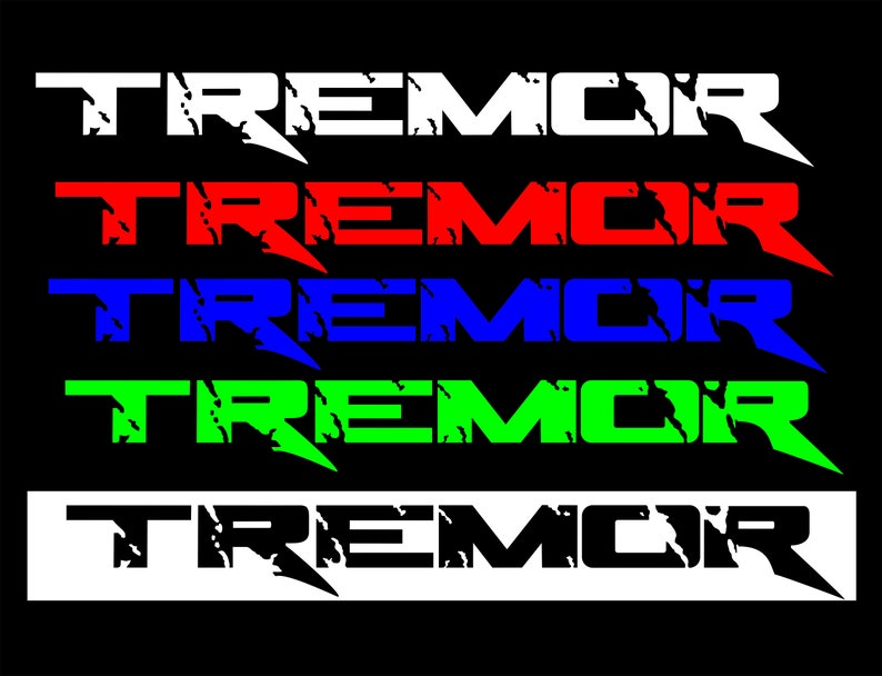 Tremor Bedside Truck Decal F150 Decal Ford Ranger Vinyl Decal - Etsy