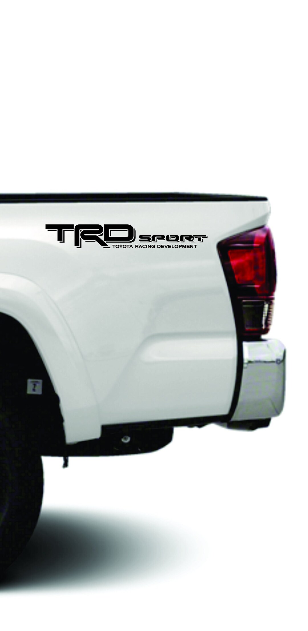 TRD Sport Toyota Truck Tacoma Tundra Decals Stickers Vinyl Bedsides Set ...