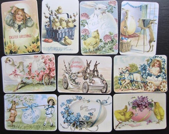 Vintage Easter Stickers - Etsy