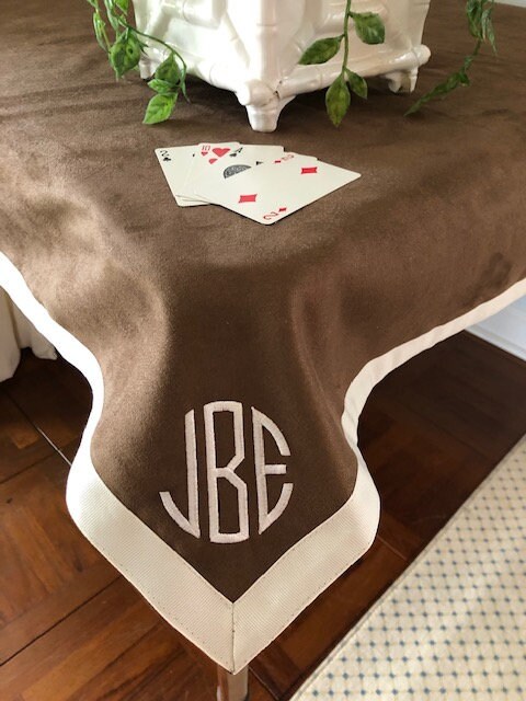 58 Square Card Table Cover - Etsy