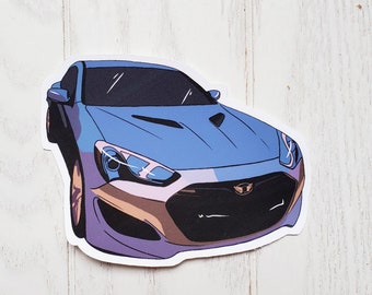 Hyundai Genesis Sticker - Etsy