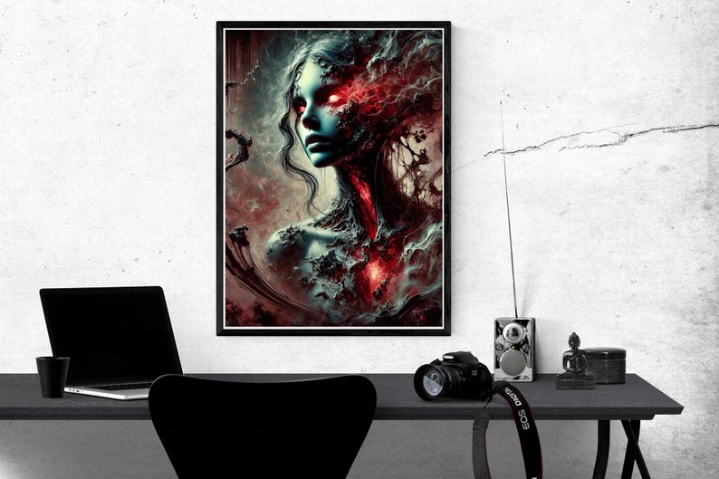 Darkwave Horror Album Cover Art Pack - Etsy