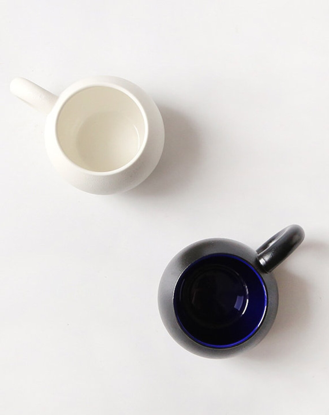 Chubby Ceramic Mug With Handle Ceramic Coffee Mug With - Etsy