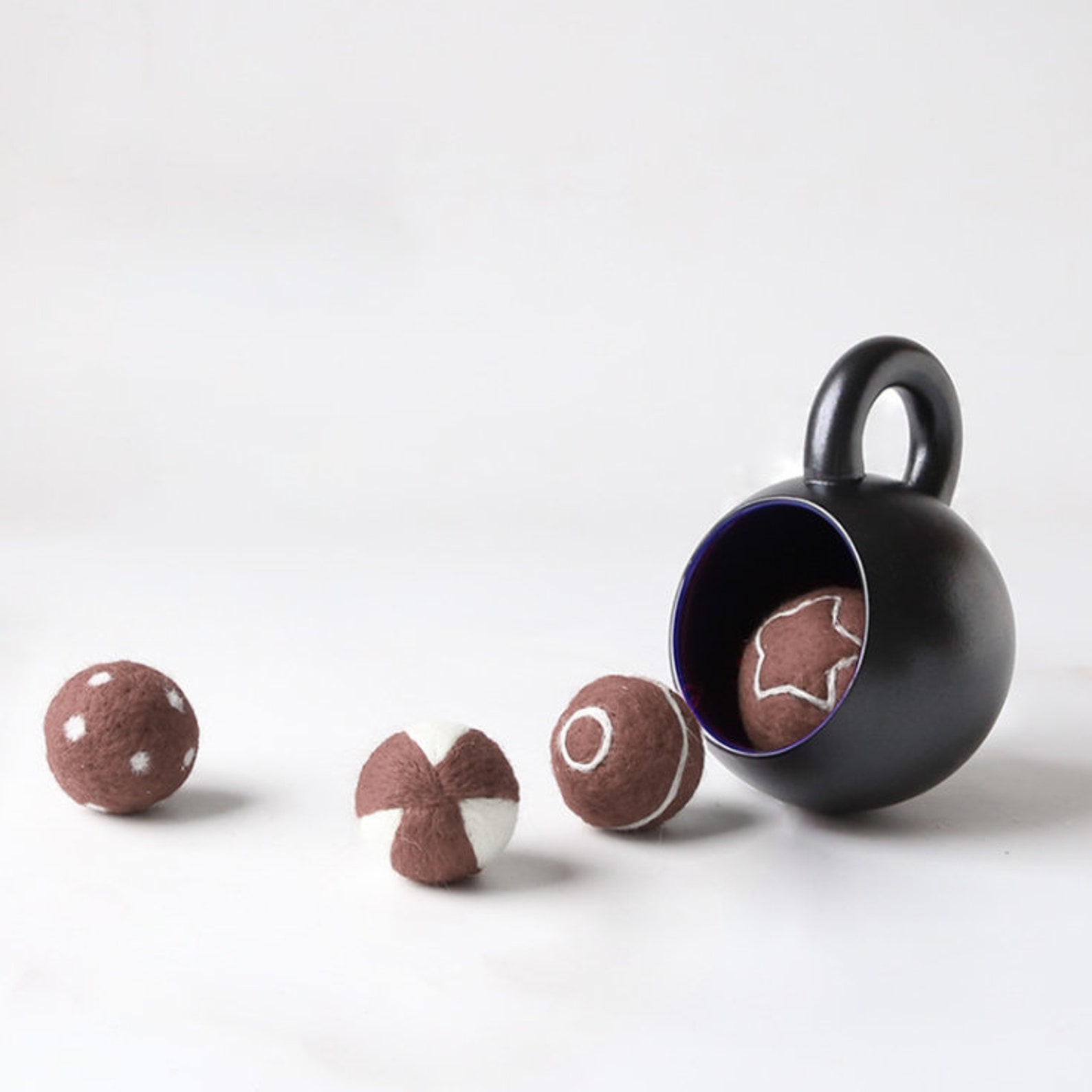 Chubby Ceramic Mug With Handle Ceramic Coffee Mug With | Etsy