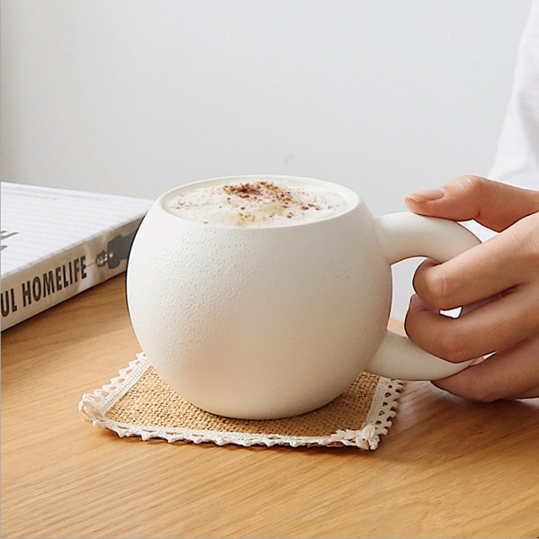 Chubby Ceramic Mug With Handle | Ceramic Coffee Mug With Chubby Design ...
