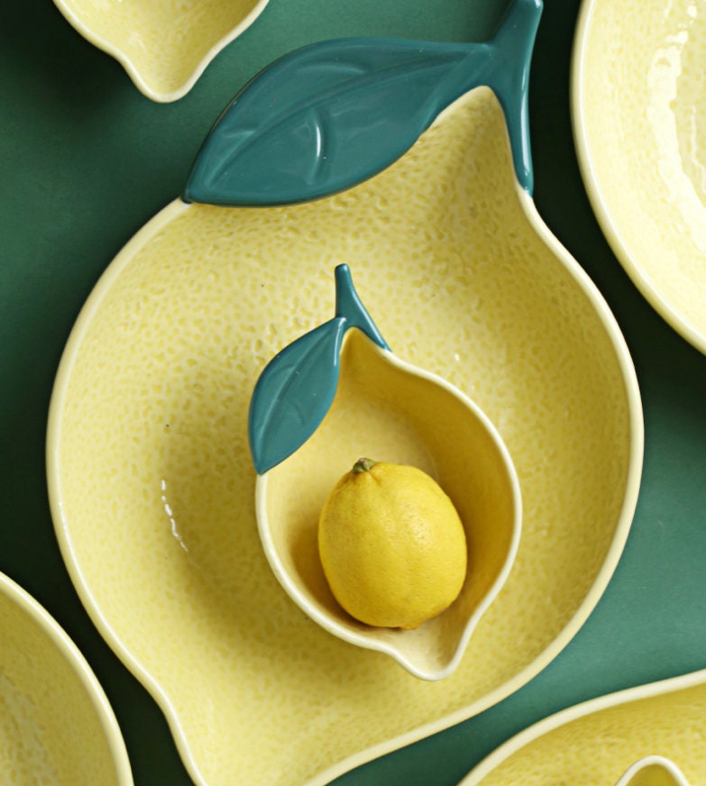 Handmade Ceramic Lemon Bowl Ceramic Lemon Dish Bowl 2 Size - Etsy UK