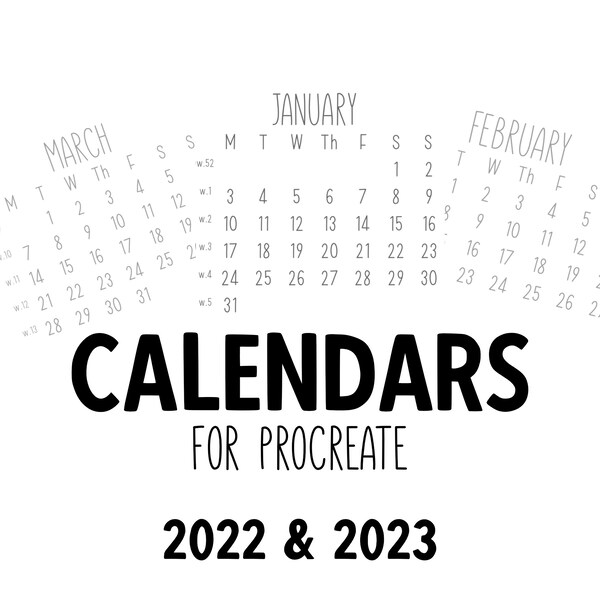 Calendar Stamp - Etsy