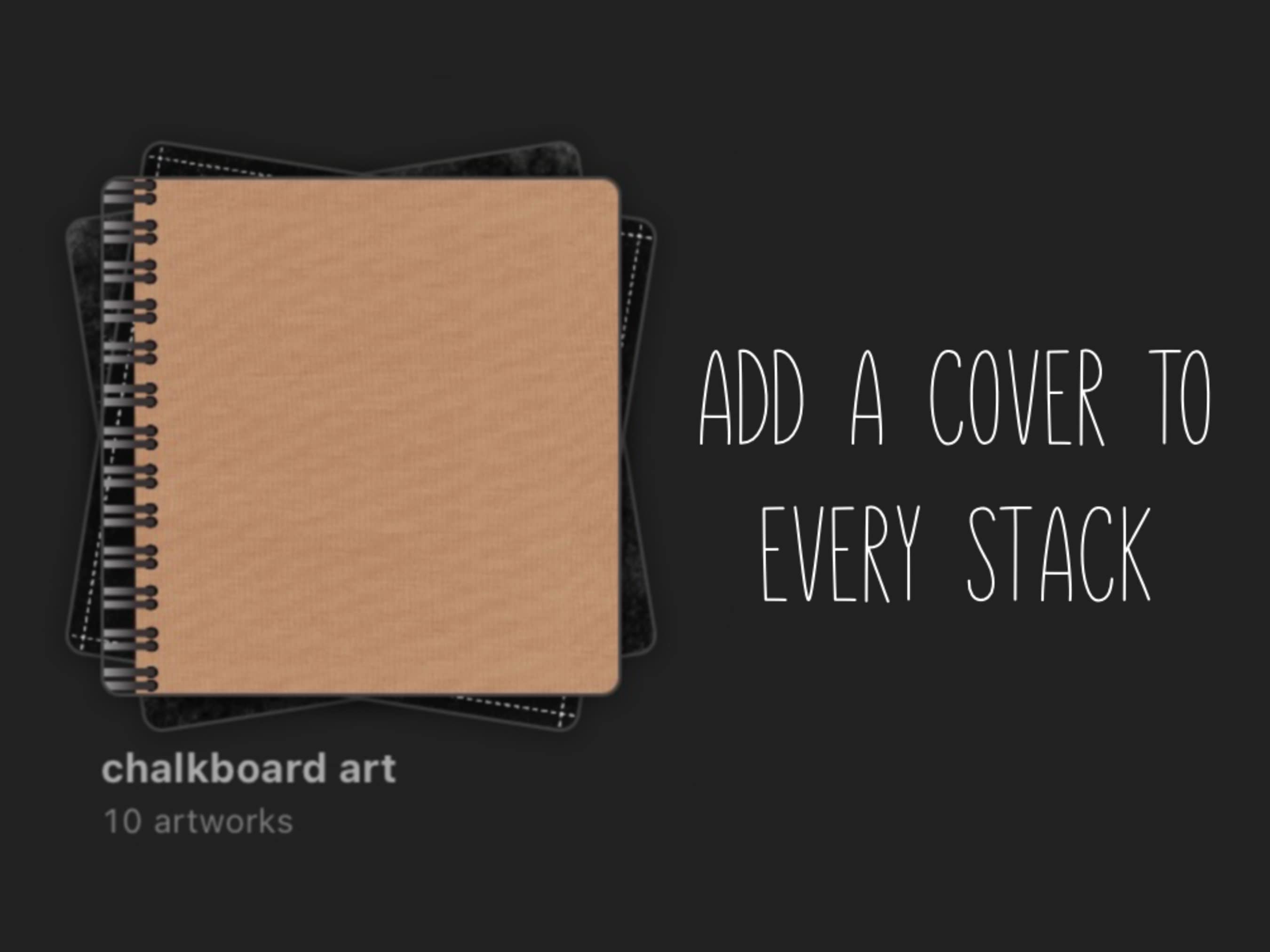 Procreate Stack Covers CANDY BAR Procreate Organization Get Organized ...