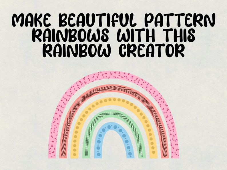 Rainbow Creator | Brushes for Procreate - Etsy
