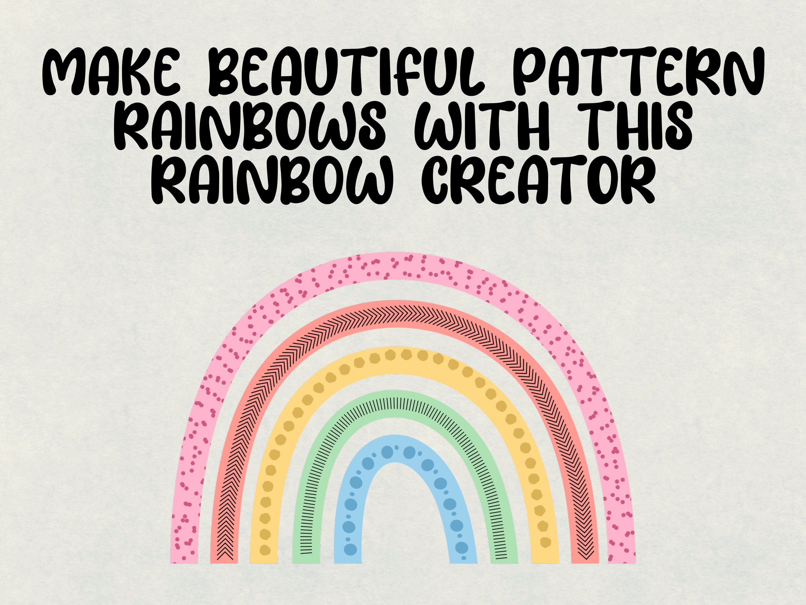 Rainbow Creator | Brushes for Procreate - Etsy