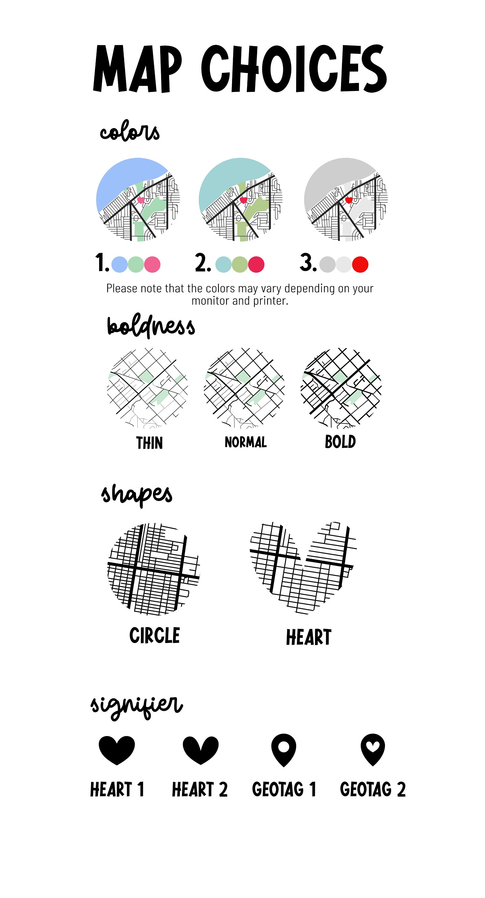 Custom Handdrawn Maps, Personalized Maps, Digital Print Poster, Where ...