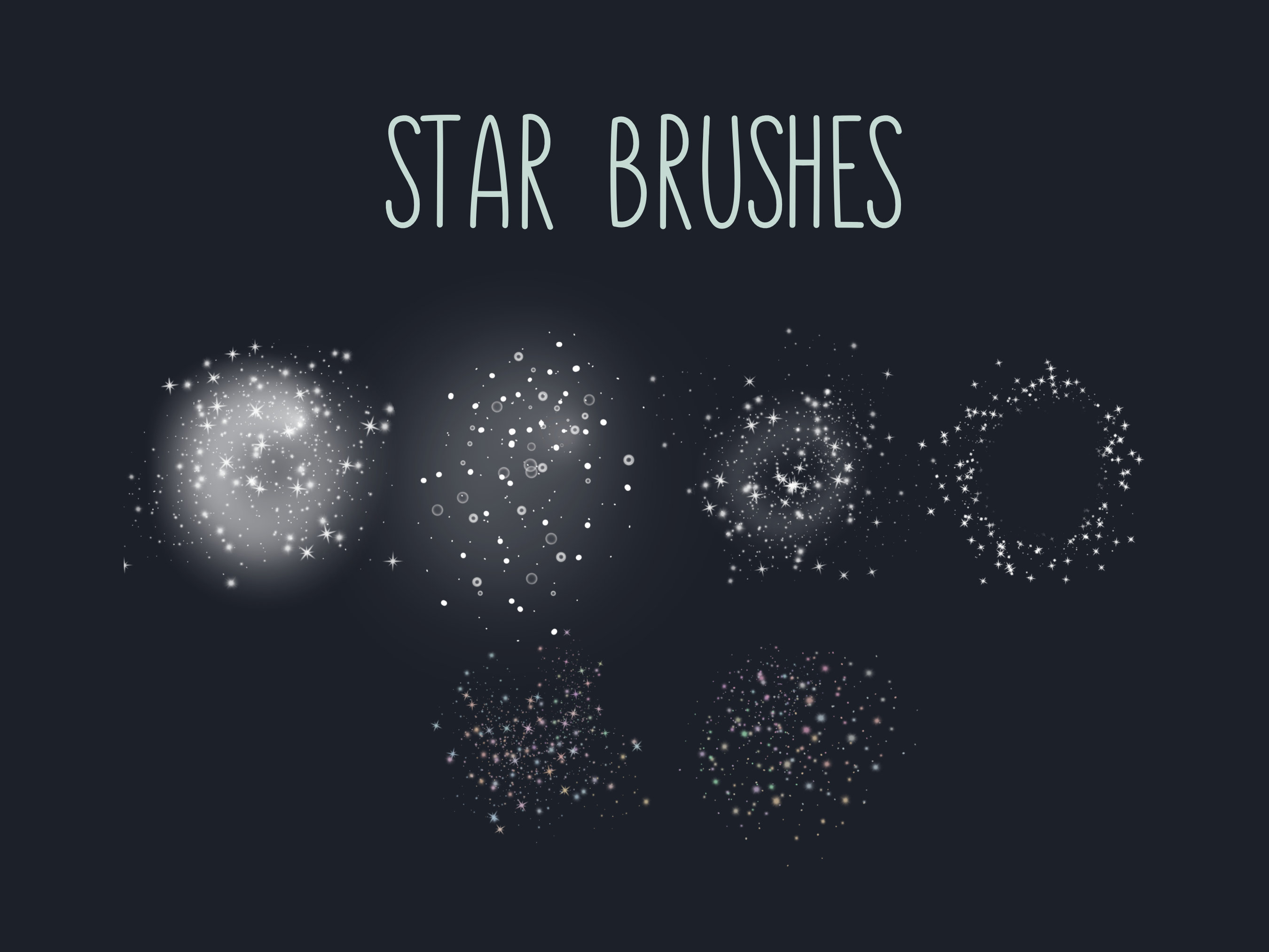Cosmic Dreams | Star Brushes for Procreate - Etsy