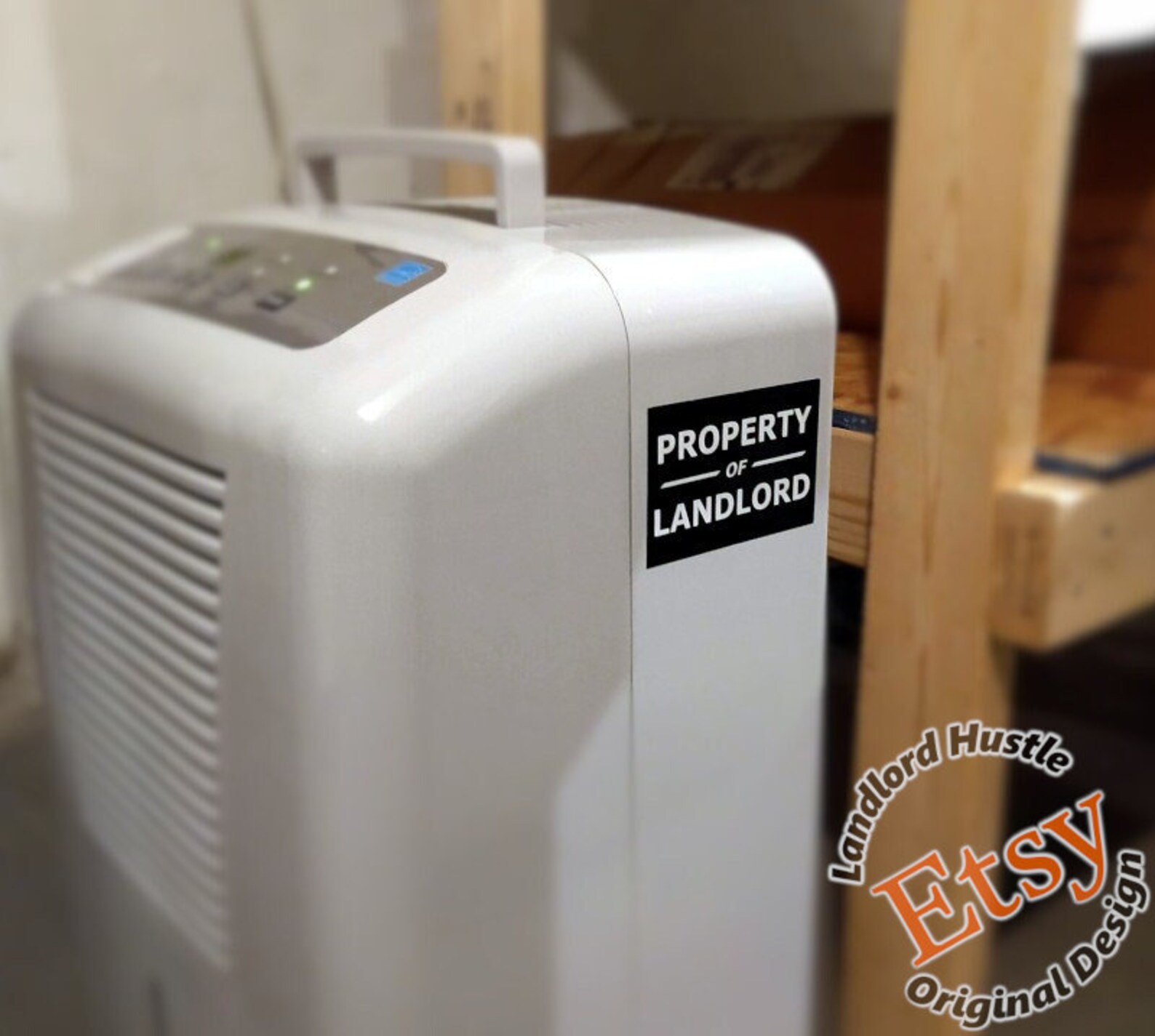 Sticker - Property of Landlord Stickers for Labeling Ownership of Items ...