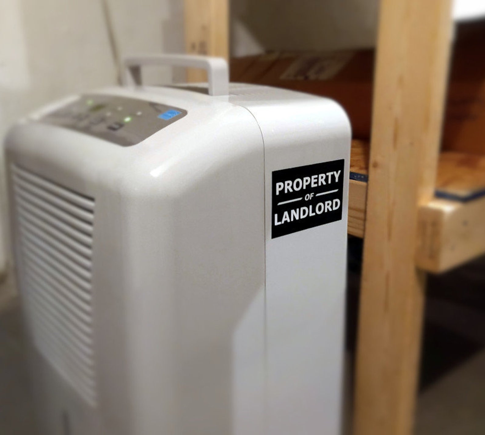 Sticker Property of Landlord Stickers for Labeling Ownership - Etsy