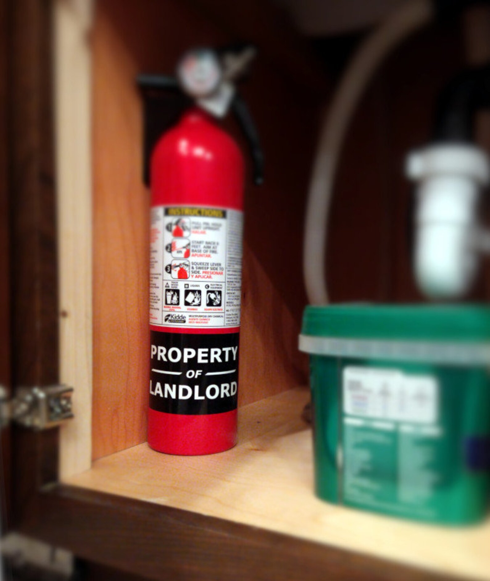 Sticker Property of Landlord Stickers for Labeling Ownership - Etsy