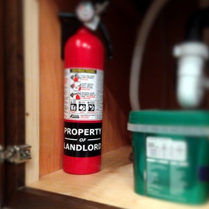 Sticker Property of Landlord Stickers for Labeling Ownership - Etsy